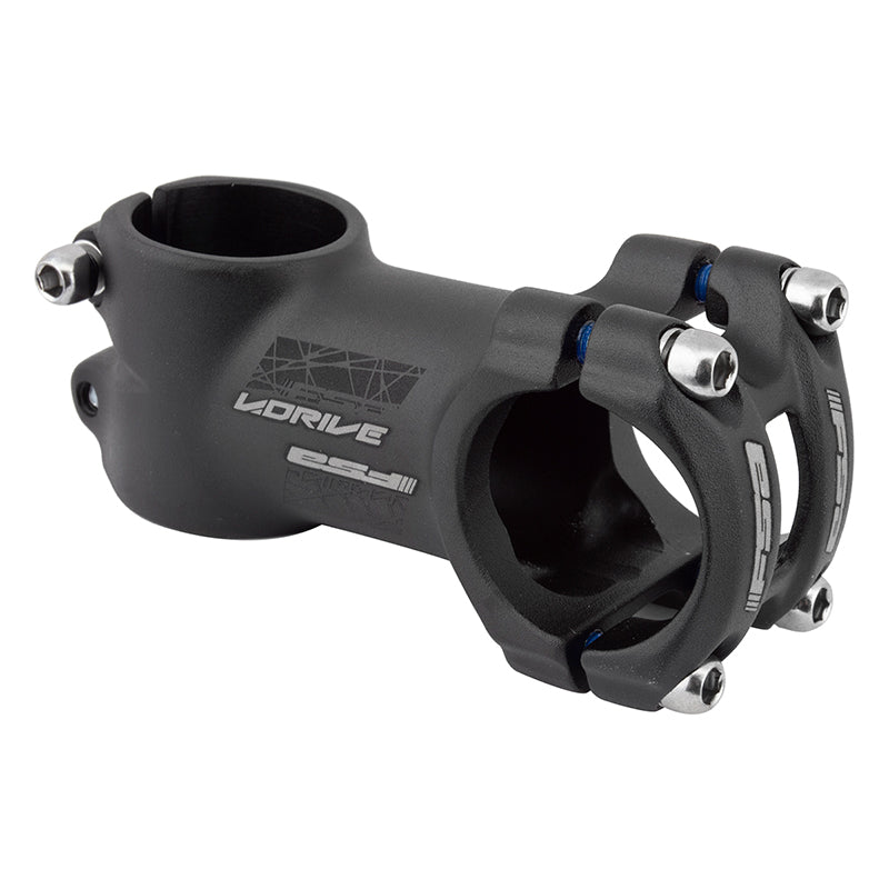 Full Speed Ahead V-Drive Stem - 70 mm 31.8 Clamp +/-6 1 1/8" Alloy Bla ...