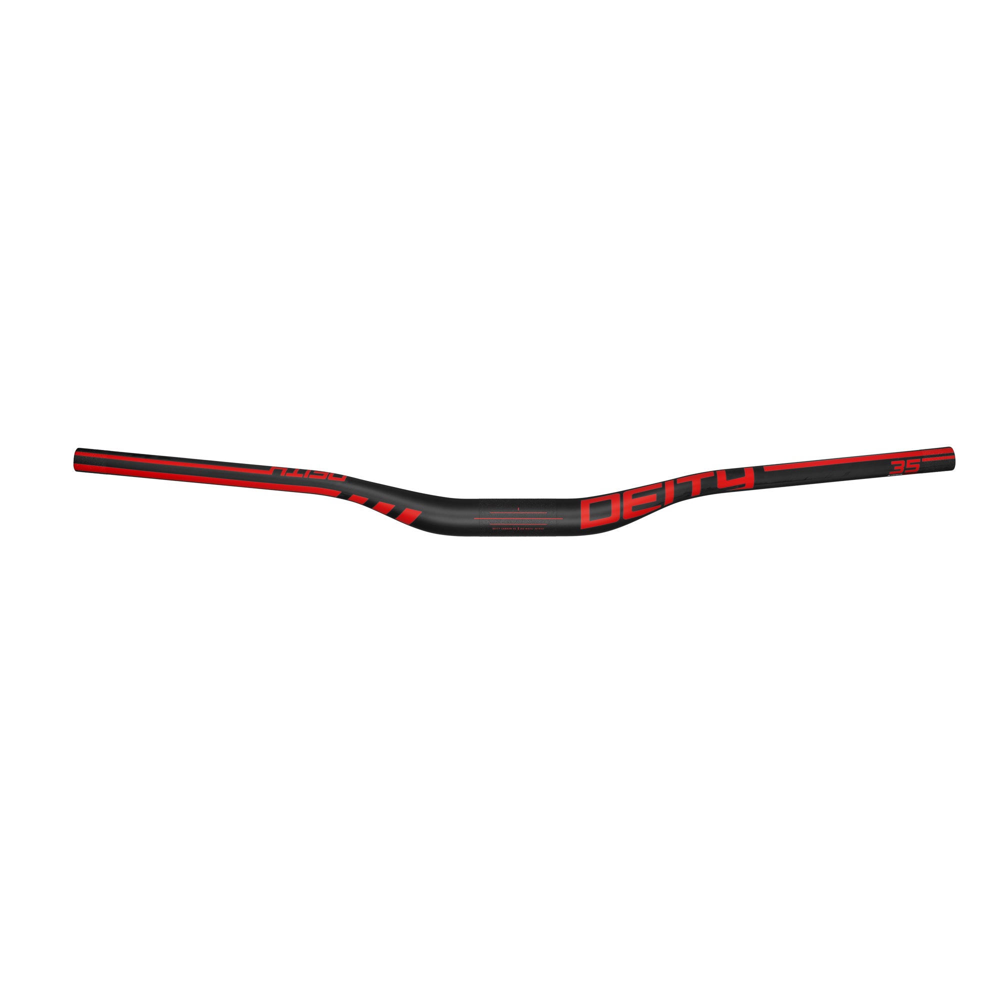 Deity Speedway Carbon Riser Bar (35) 30mm/810mm Red – Kirkland Bicycle